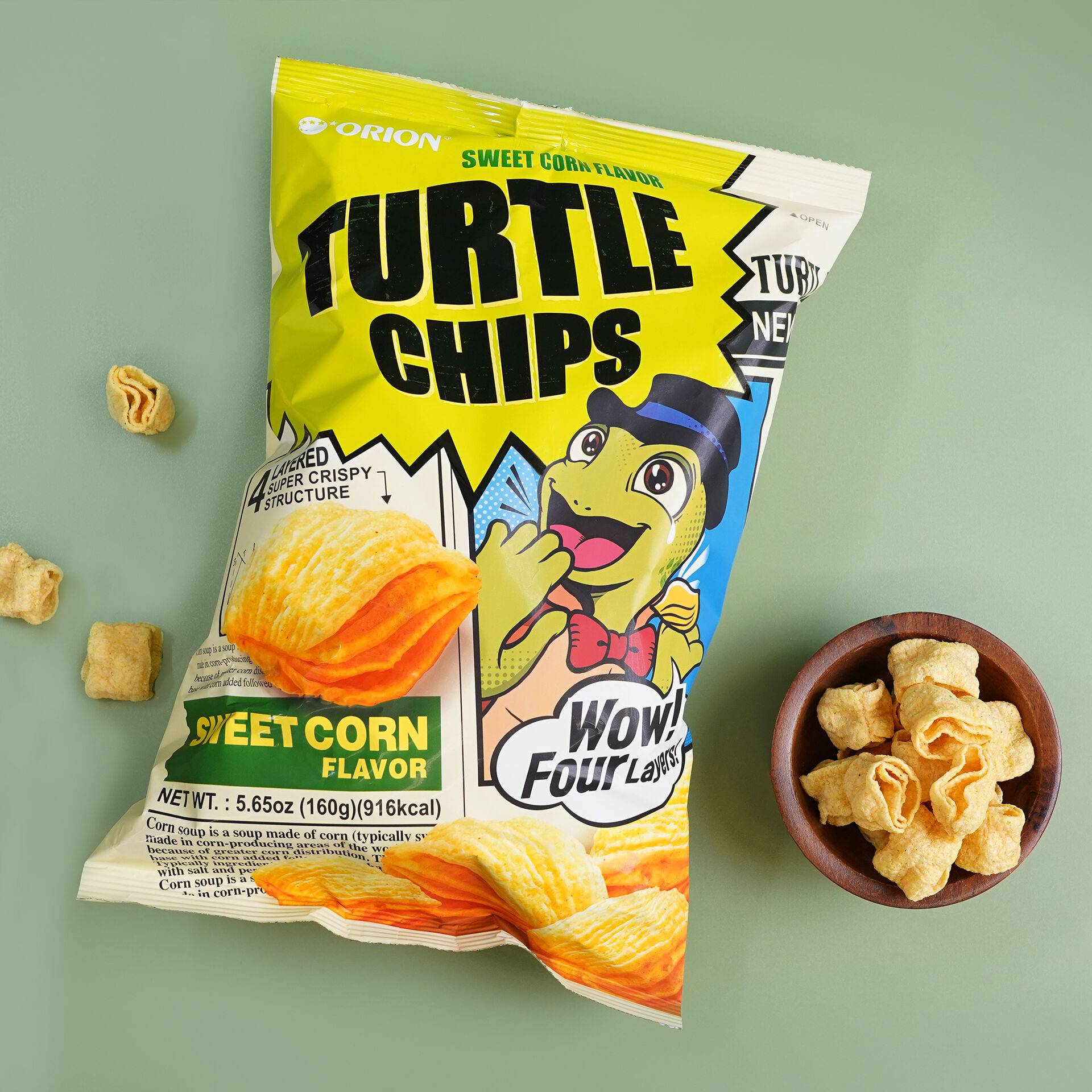 Get ORION TURTLE CHIPS SWEET CORN FLAVOR【LARGE SIZE】 Delivered | Weee ...