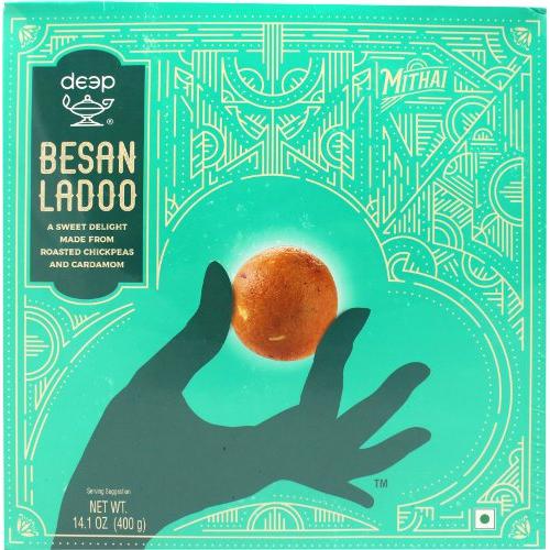 Get Deep Besan Ladoo, 14 oz box Delivered | Weee! Asian Market
