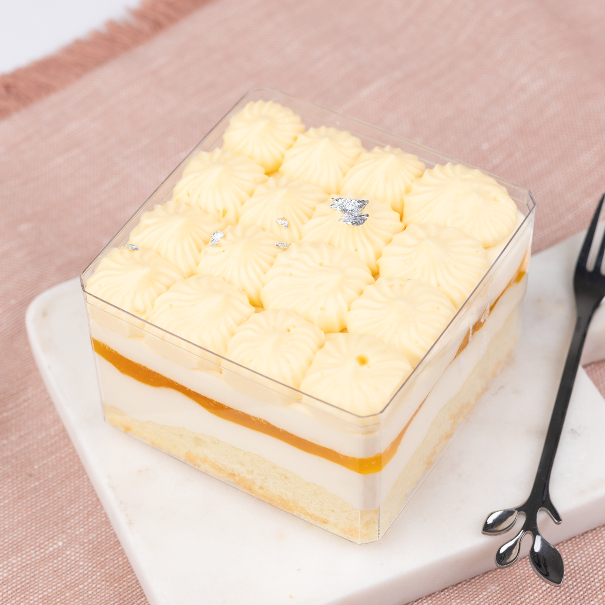 Mango Cheese Mousse Cake Box 350ml - Weee!
