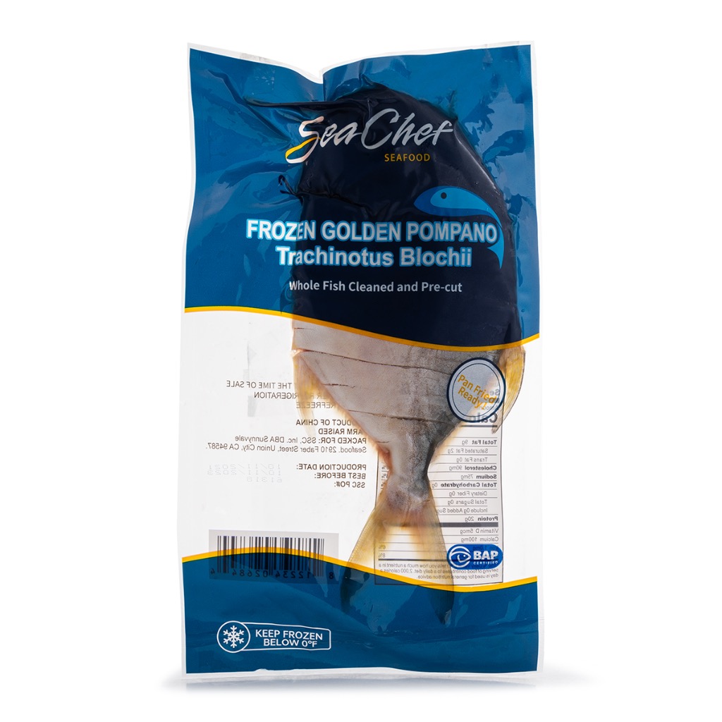 Get Golden Pompano Steak Pre-Cut, Frozen Delivered | Weee! Asian Market