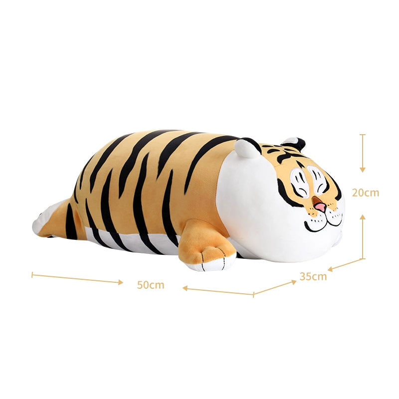 Get Plush doll birthday gift Fat tiger party plush doll Delivered ...