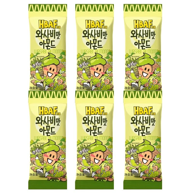 扁桃仁芥末味35g *6 - Weee!