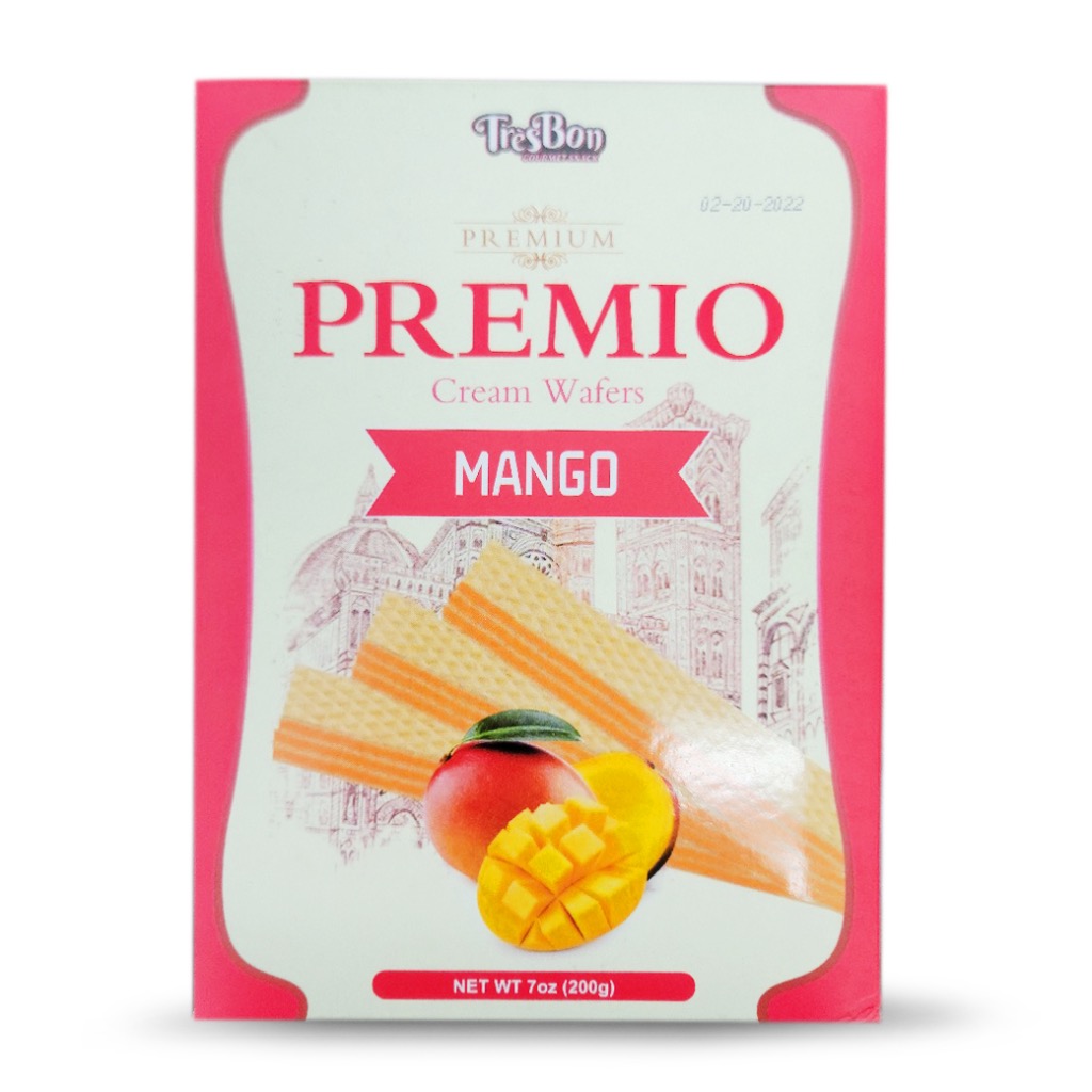 Get Tresbon Premio Mango Cream Wafer Biscuit Delivered | Weee! Asian Market