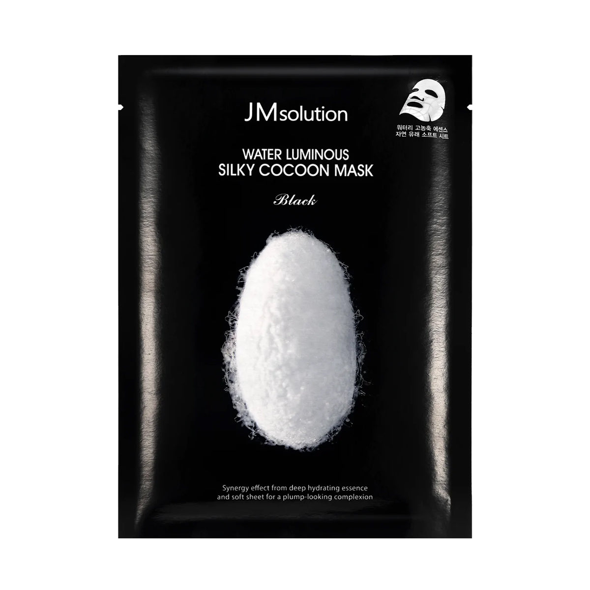 Get JMsolution Water Luminous Silky Cocoon Mask Black Single Delivered ...