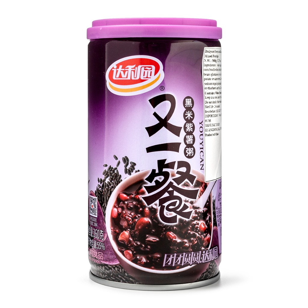 Get DaliGroup Black Rice Purple Potato Mixed Congee Delivered | Weee ...