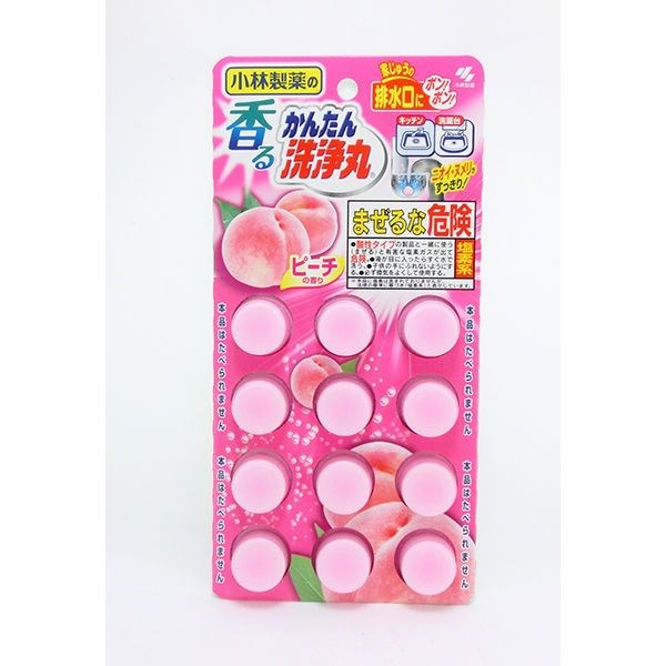 Get KOBAYASHI Pharmaceutical Drain Cleaning Tablet #Peach Delivered ...