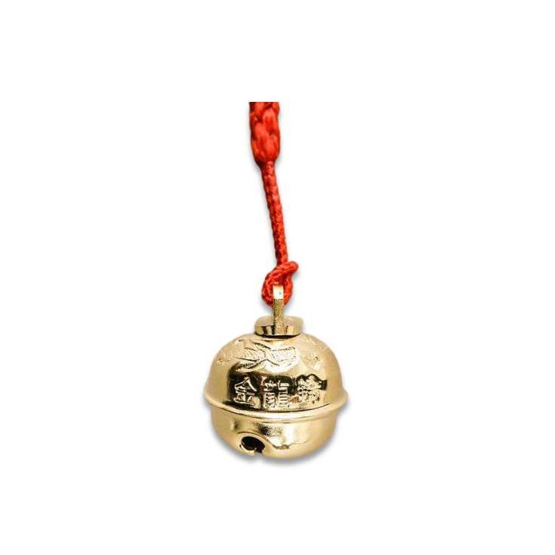 Get Japanese style Sensoji Temple Golden Dragon Bell pendant 1 piece ...
