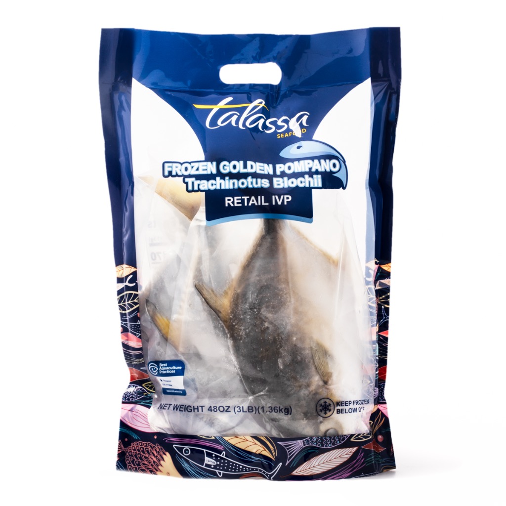 Get Talassa Golden Pompano, Frozen 3 lb Delivered | Weee! Asian Market