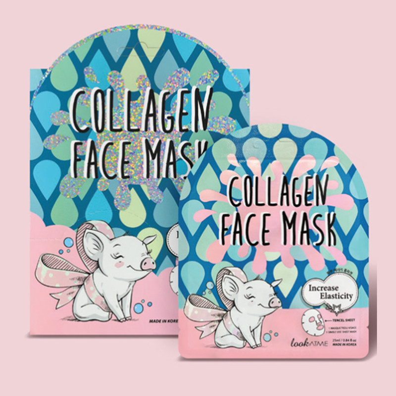 LOOK AT ME Face mask (10 sheets): Collagen - Weee!