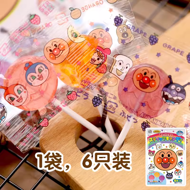 Get FUJIYA Bread Superman Fruit, 6 pieces (Strawberry + Orange + Grape ...