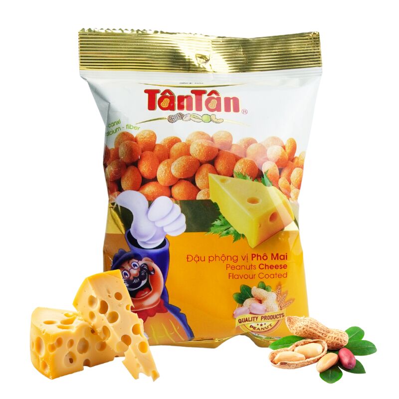 Get [Tan Tan] Cheese Peanut Snack 50g 1 count Delivered | Weee! Asian ...