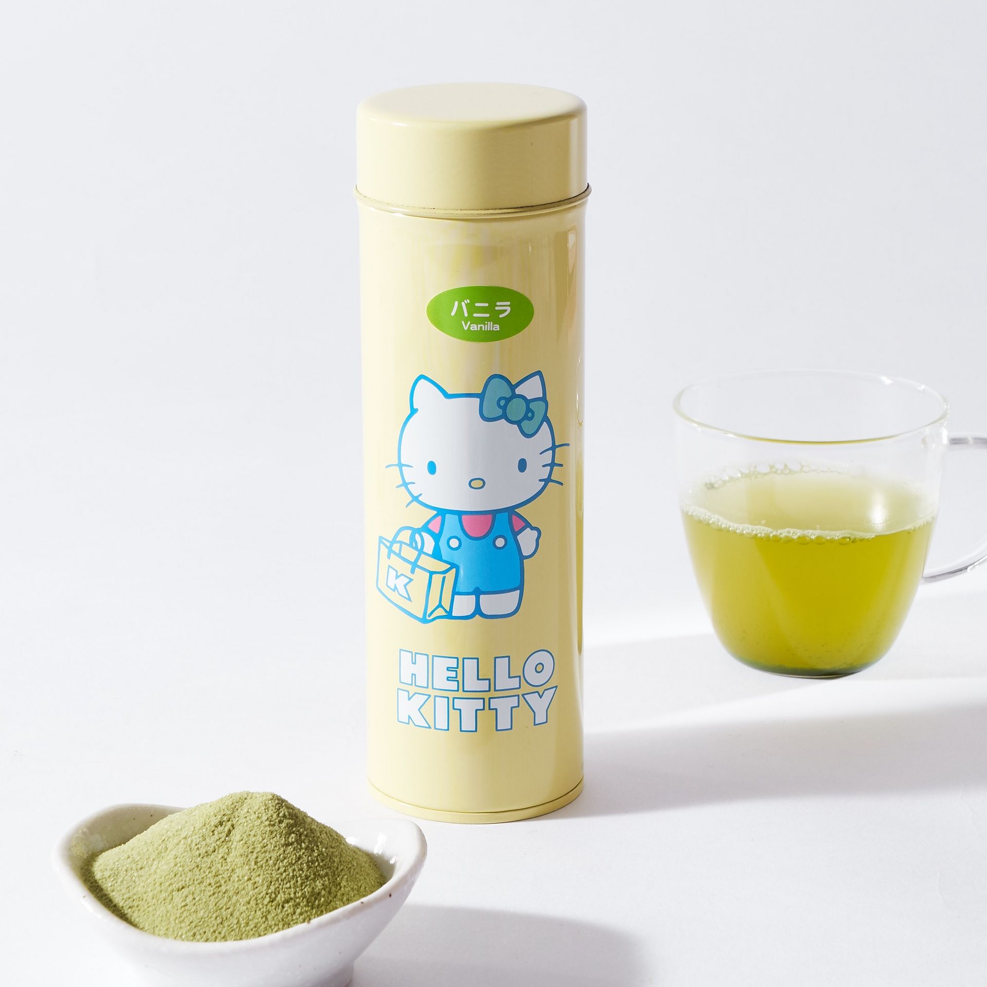 Get Hello Kitty Vanilla Green Tea Powdered Drink (70g) Delivered | Weee ...