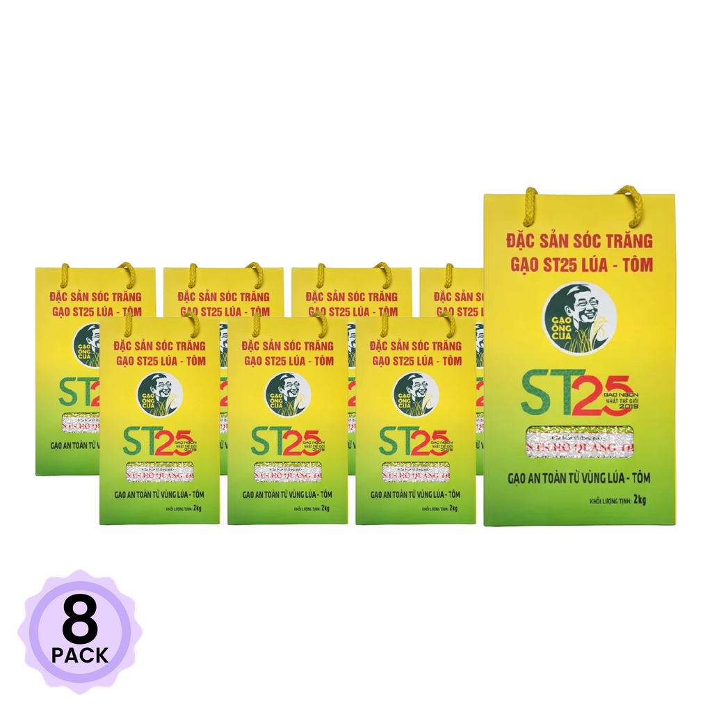 Get Ong Cua ST-25 Super Premium Fragrant Rice 4.4 lb*8 pack Delivered ...