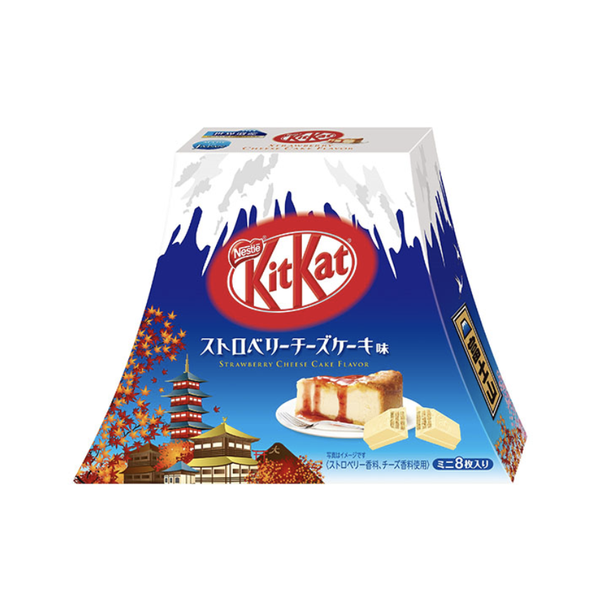 Get NESTLE JAPAN KIT KAT FUJI-San Strawberry Rich Cheese Cake Flavor ...