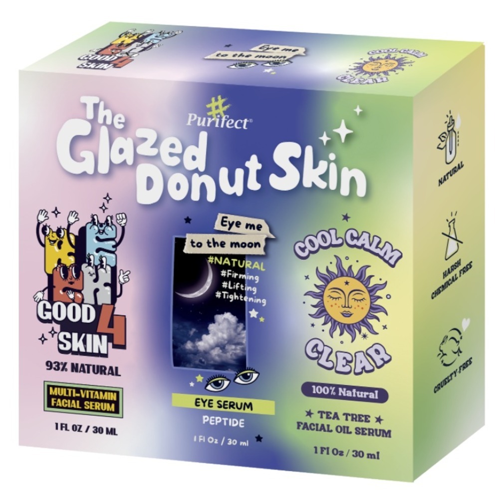 Get Purifect - The Glazed Donut Skin Set (30 ml x 3) Delivered | Weee ...