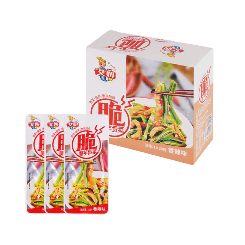 Get Tribute vegetable konjac spicy flavor 15g*20pcs/box Delivered ...