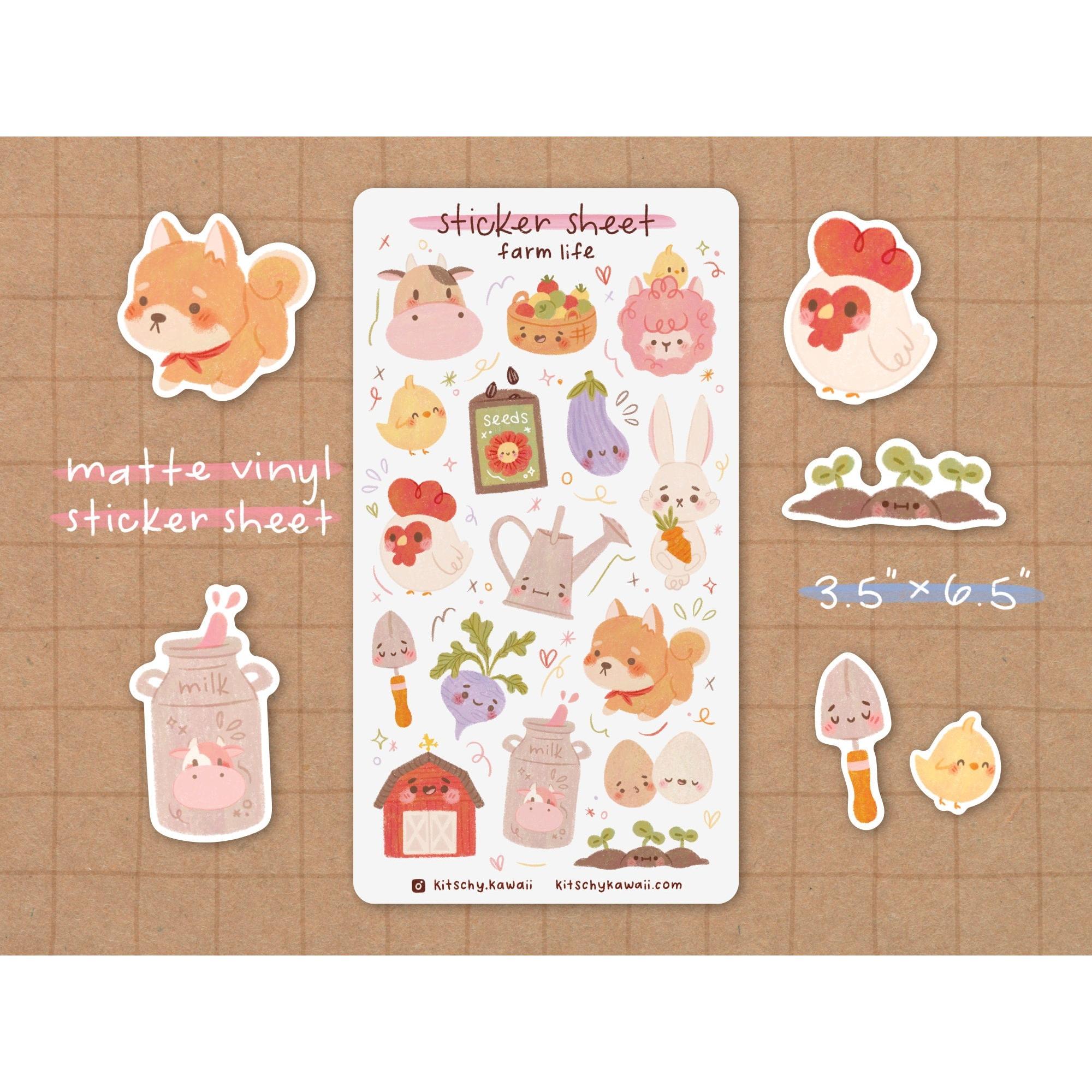 Get Farm Life Sticker Sheet Delivered | Weee! Asian Market