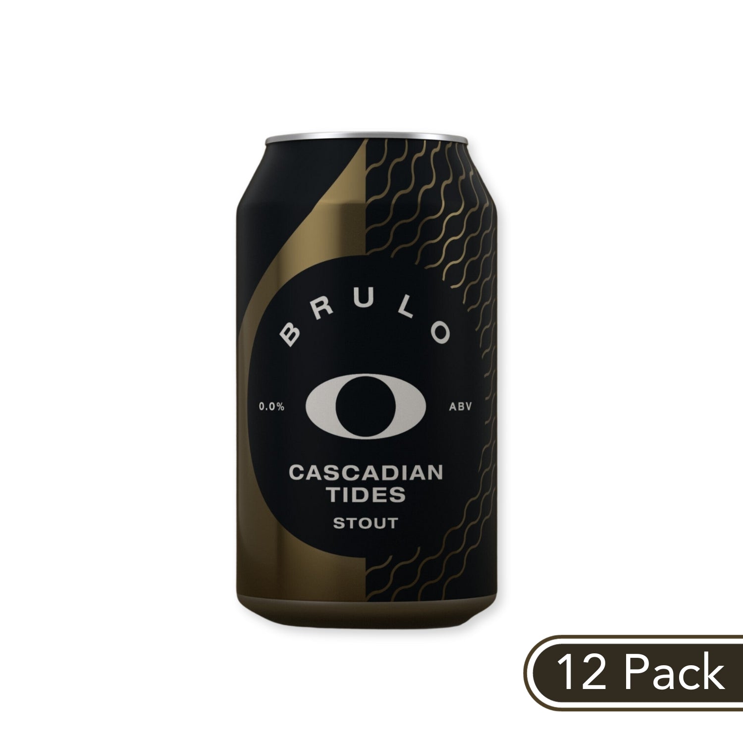 Get BRULO- Cascadian Tides Stout, Non-Alcoholic, 12-pack Delivered ...