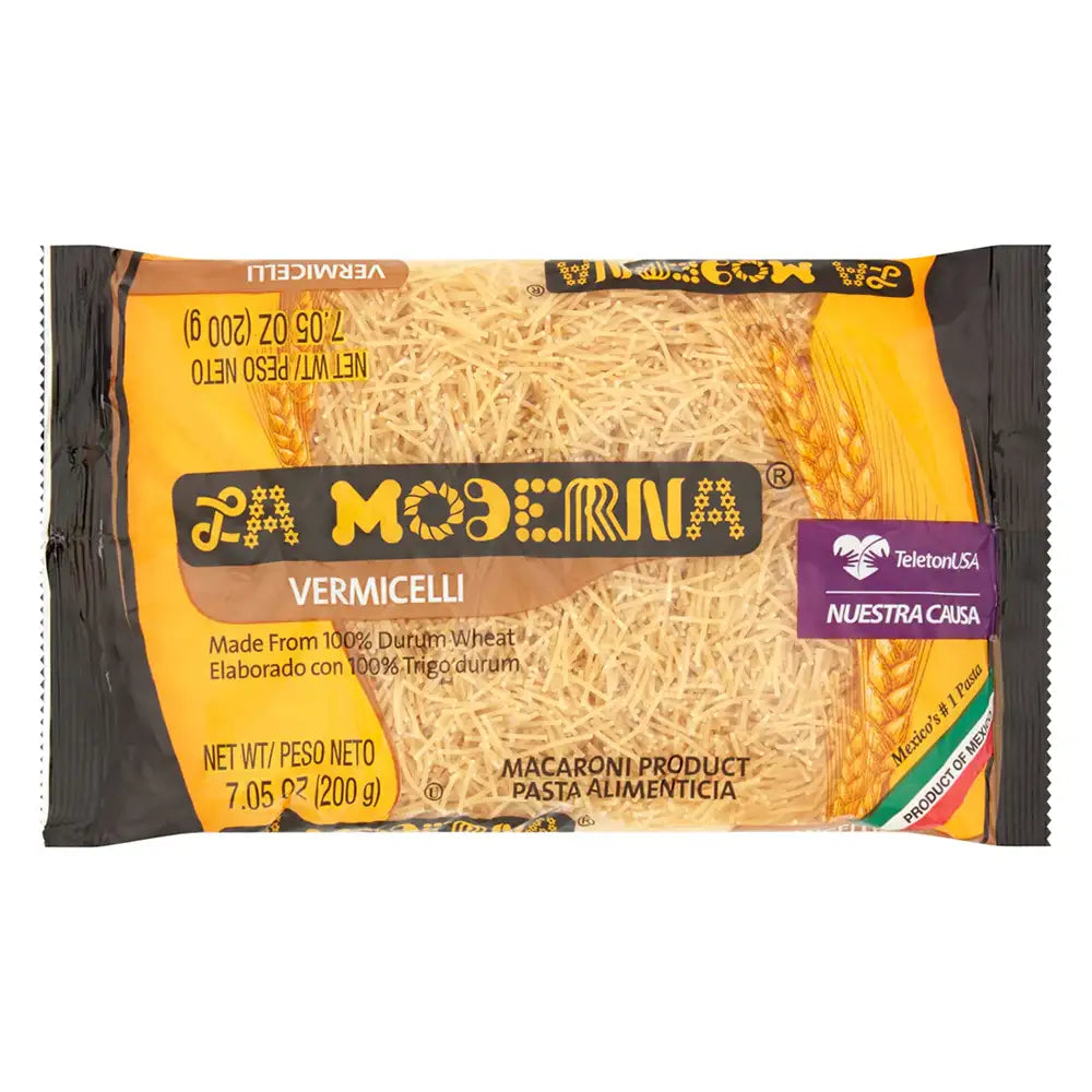 La Moderna Pasta Vermiceli 7 oz - Case - 20 Units - Weee!