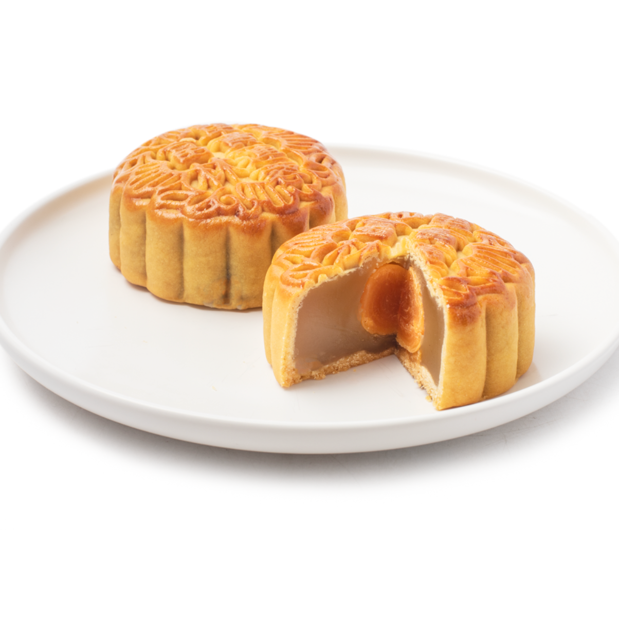 Get Handmade egg yolk with white lotus seed paste mooncakes Delivered ...