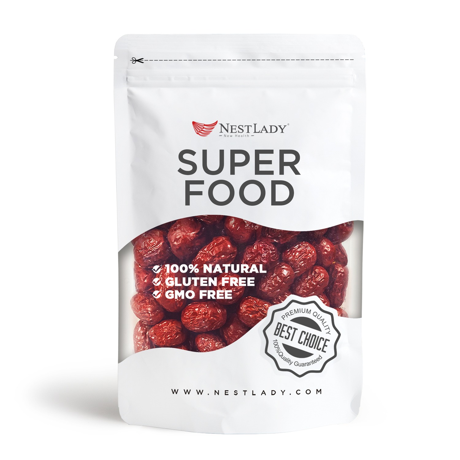 Get NESTLADY Natural grown dry JUJUBE date Hong Zao 200g / 7.05oz ...