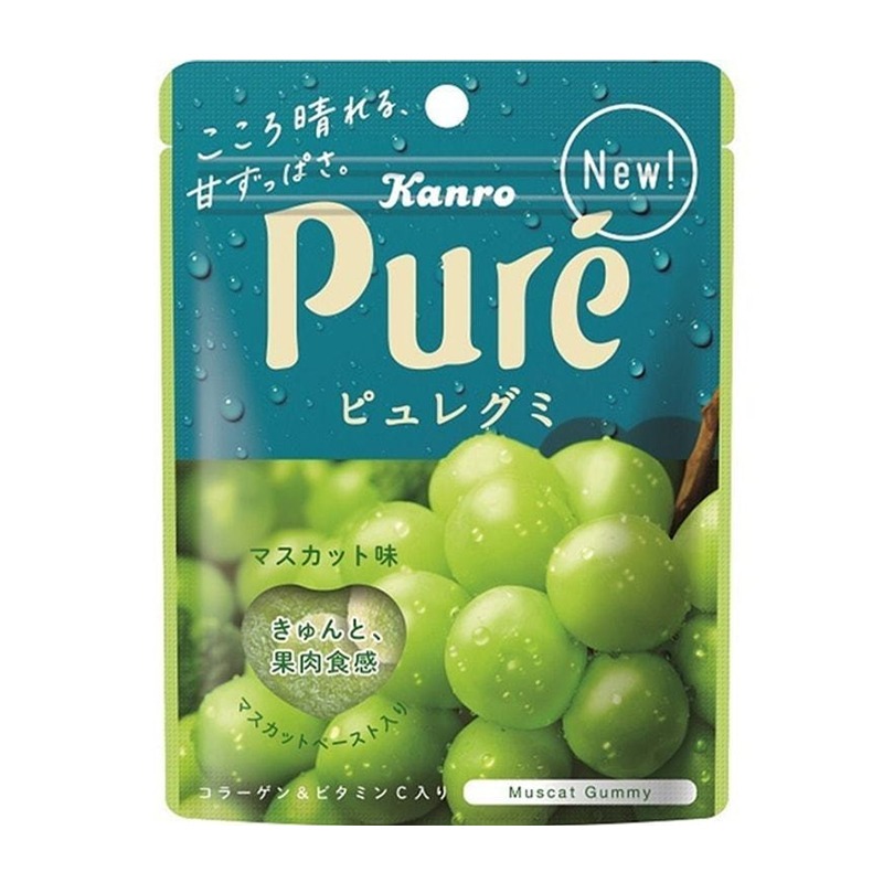 Get Kanro Pure Gummy White Grape Flavor 56 g Delivered | Weee! Asian Market