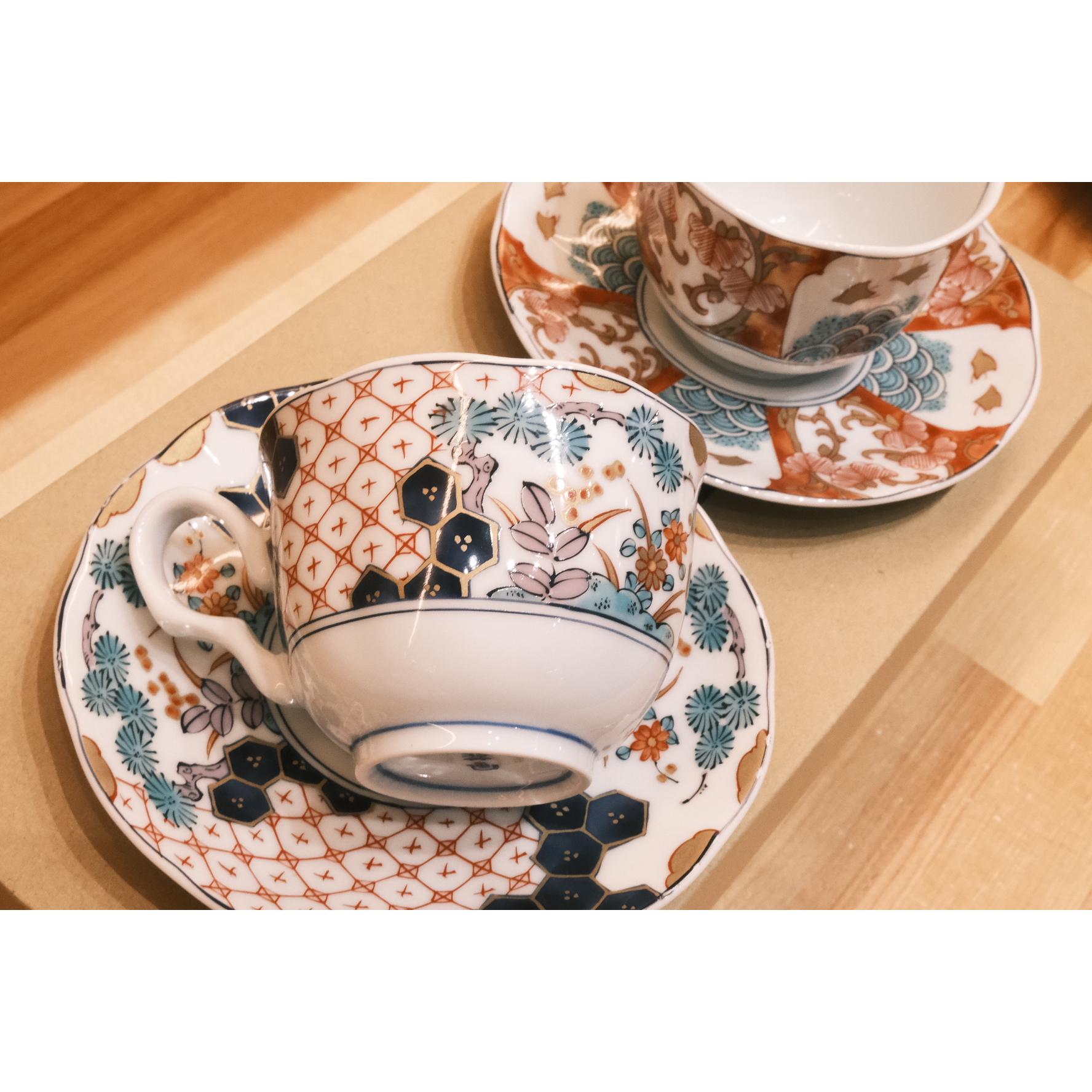Get Mino ware Pair Coffee Cup Set(Gift Box) Delivered | Weee! Asian Market