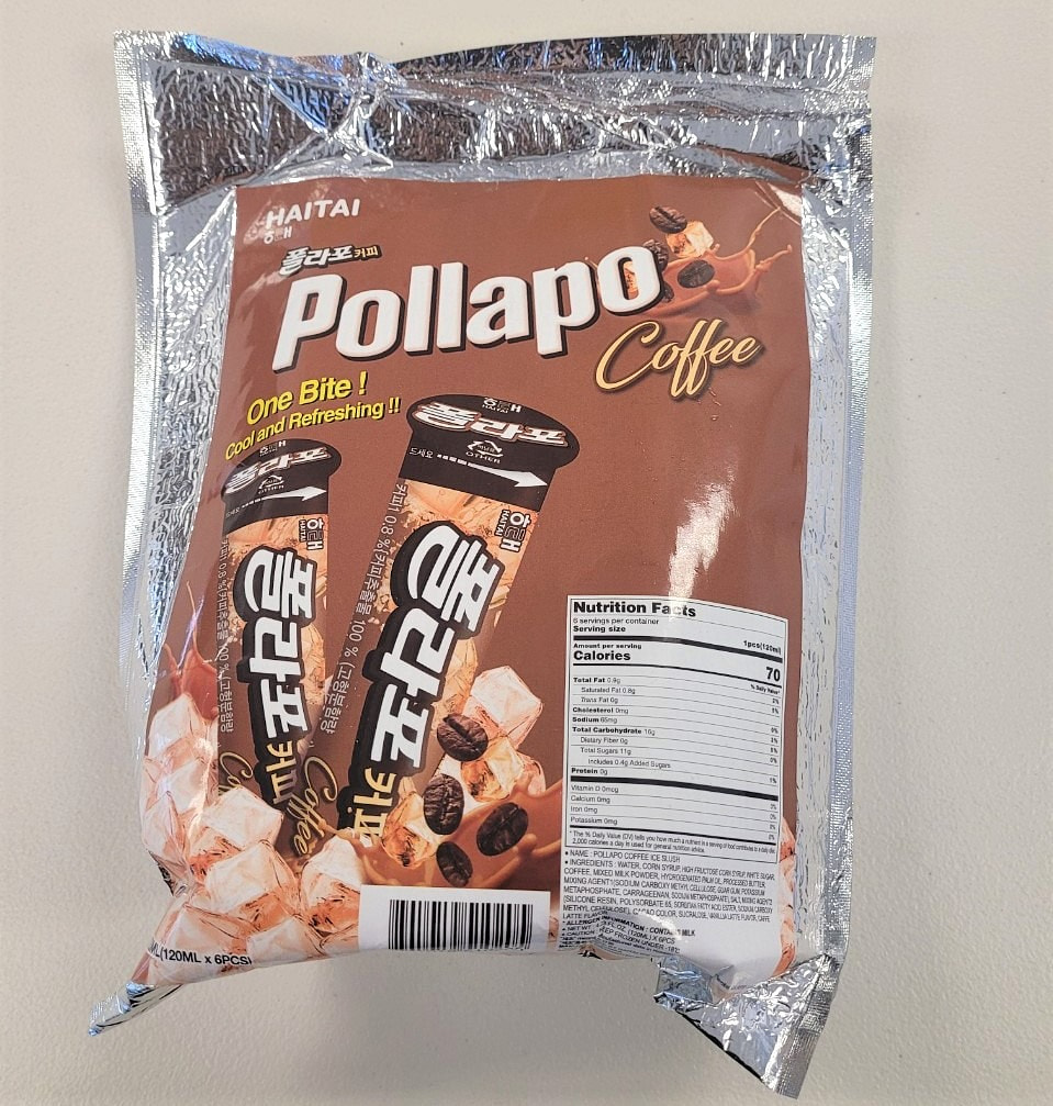 Haitai Pollapo Coffee Ice Cream 6pk - Weee!