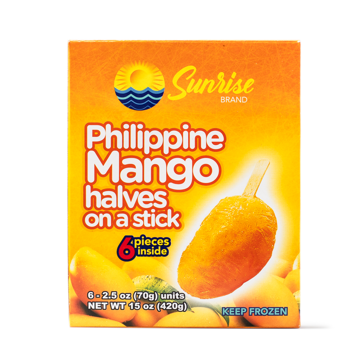 Get Sunrise Philippine Mango Halves on a Stick (Ripe) 6pcs Delivered ...