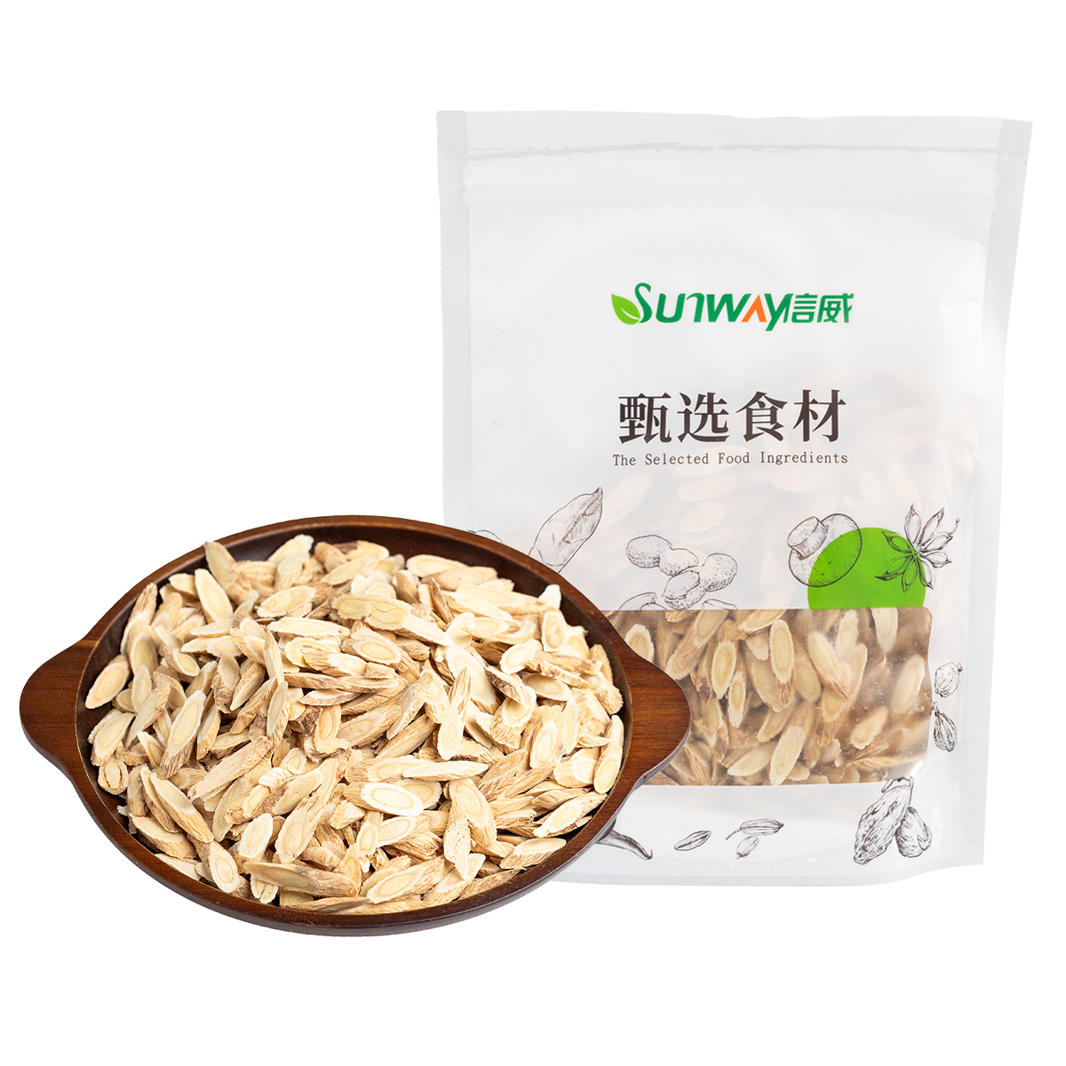 Get Sunway Dried Astragalus Root (Slice Cut) 8 oz Delivered | Weee ...