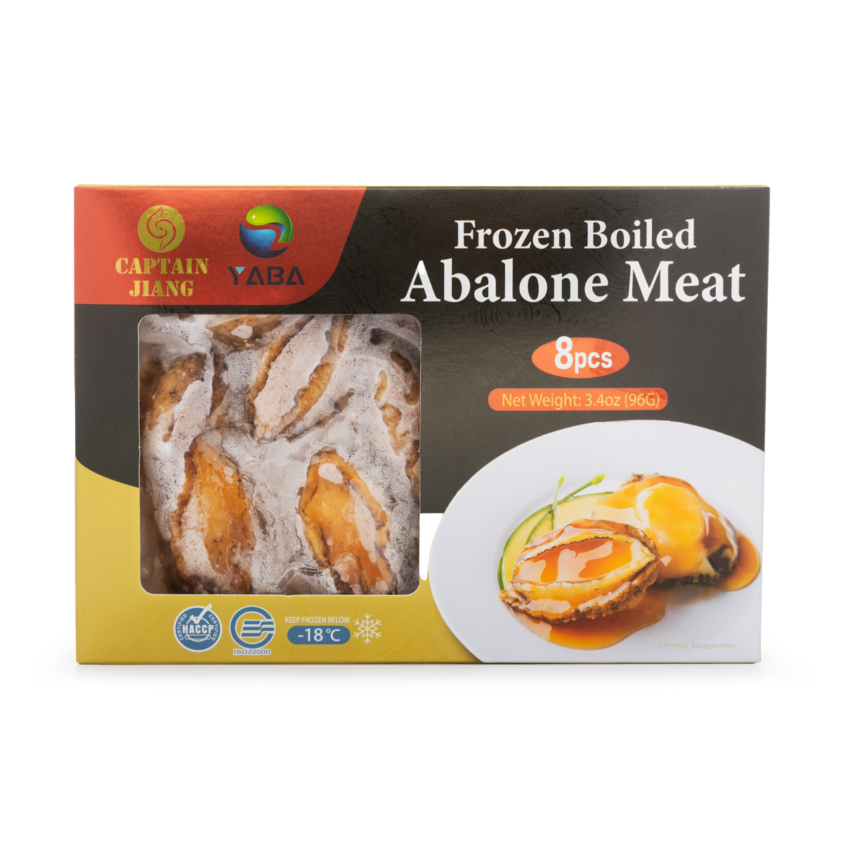 Get Captain Jiang & Yaba Frozen Abalone Meat 8pcs Delivered | Weee! Asian Market