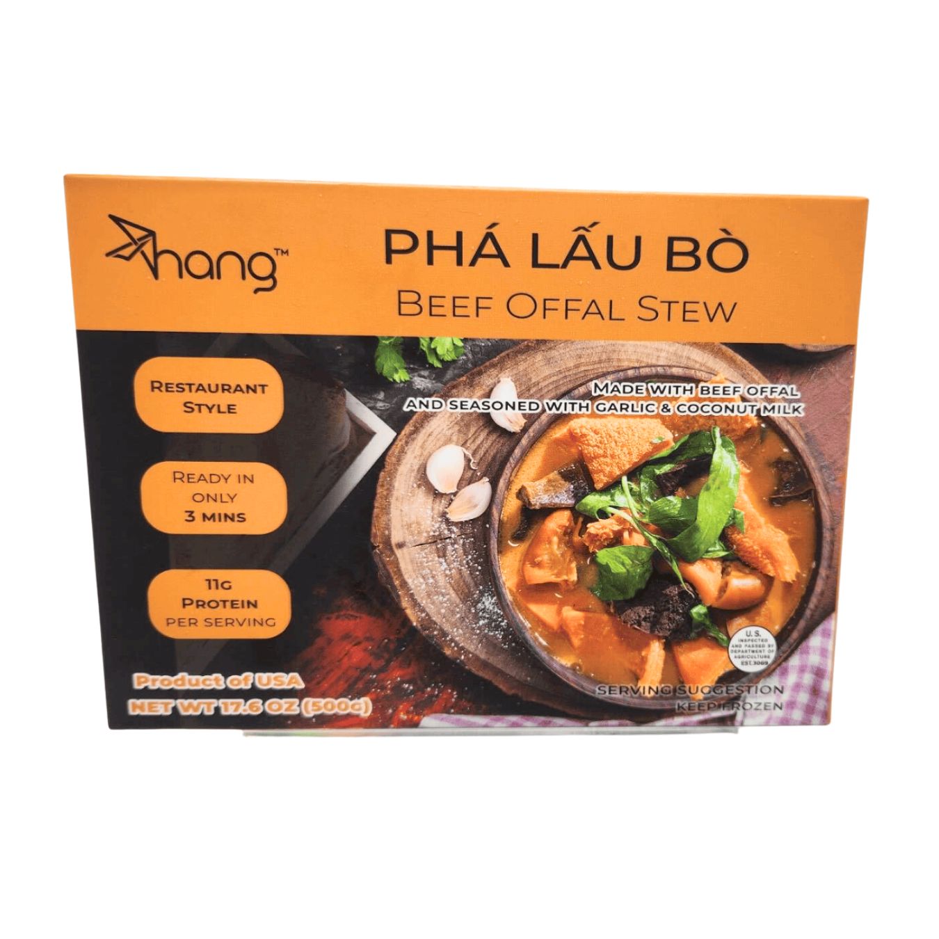 Hangsfood Beef Offal Stew, Frozen 17.6 盎司 - Weee!