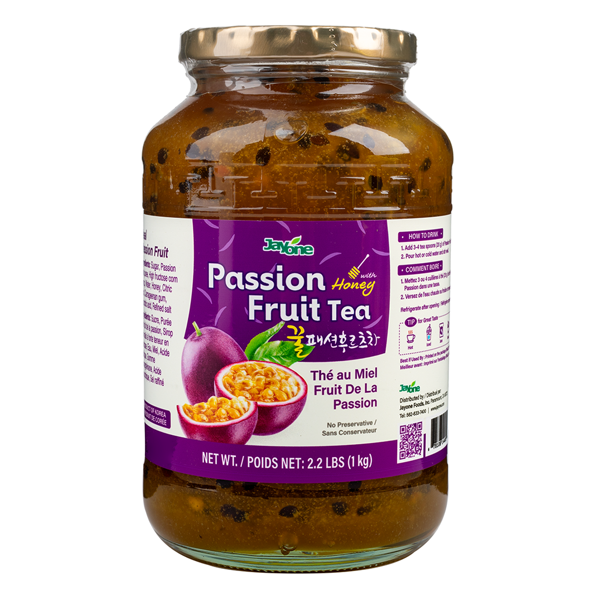 Get Jayone Honey Passion Fruit Tea Marmalade Delivered | Weee! Asian Market
