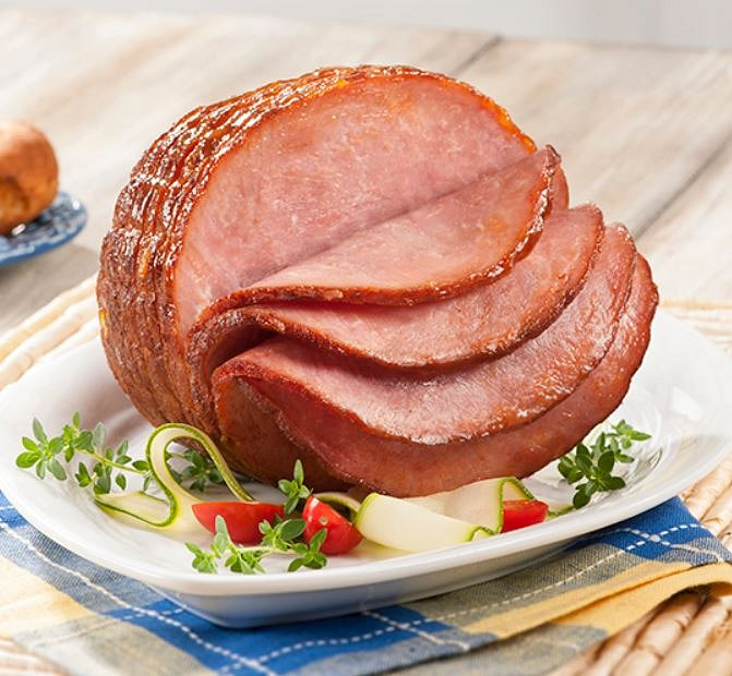 Boneless Spiral Sliced Ham Half with Natural Juices - Weee!