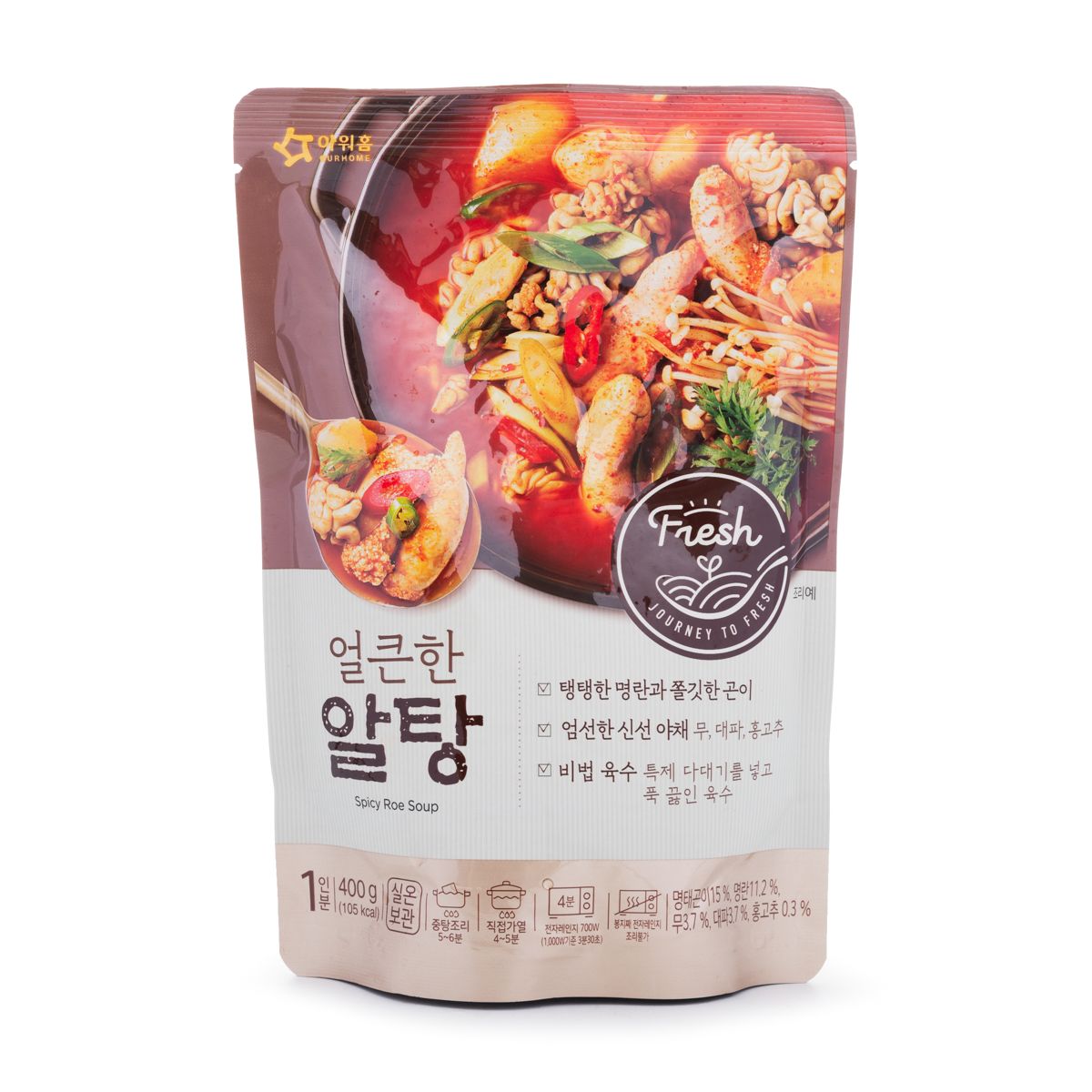 Get Ourhome Spicy Pollack Roe Soup Delivered | Weee! Asian Market