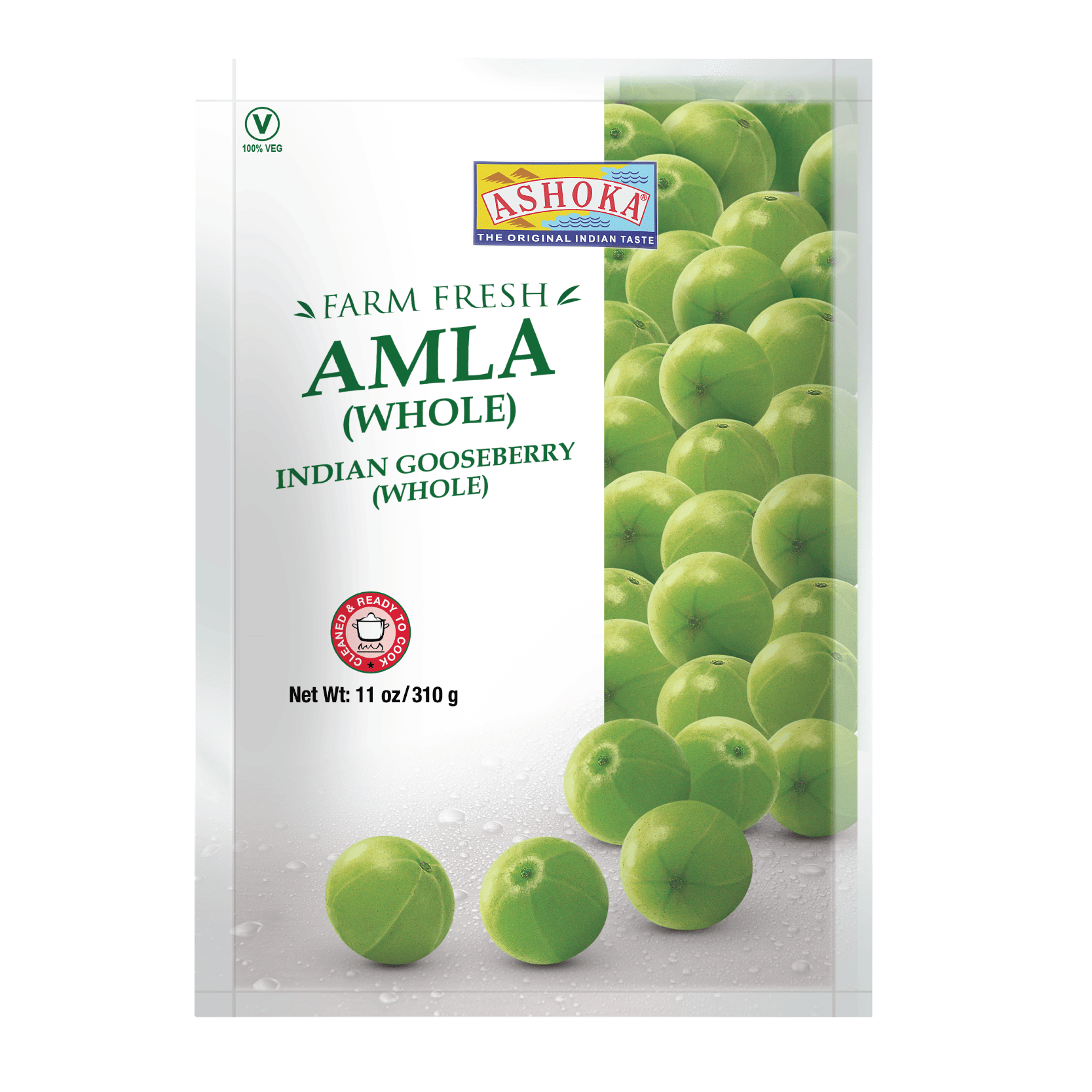 Get Ashoka Frozen Amla Whole 11 oz Delivered | Weee! Asian Market