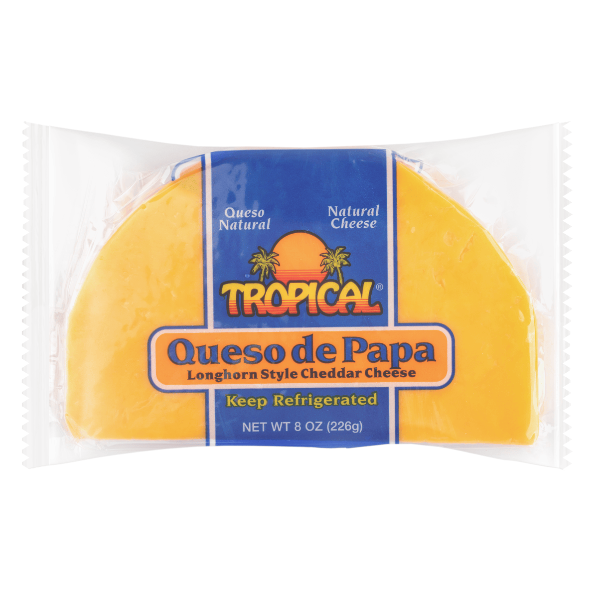 Get Tropical Cheese Longhorn Style Cheddar Cheese 8 oz Delivered | Weee ...