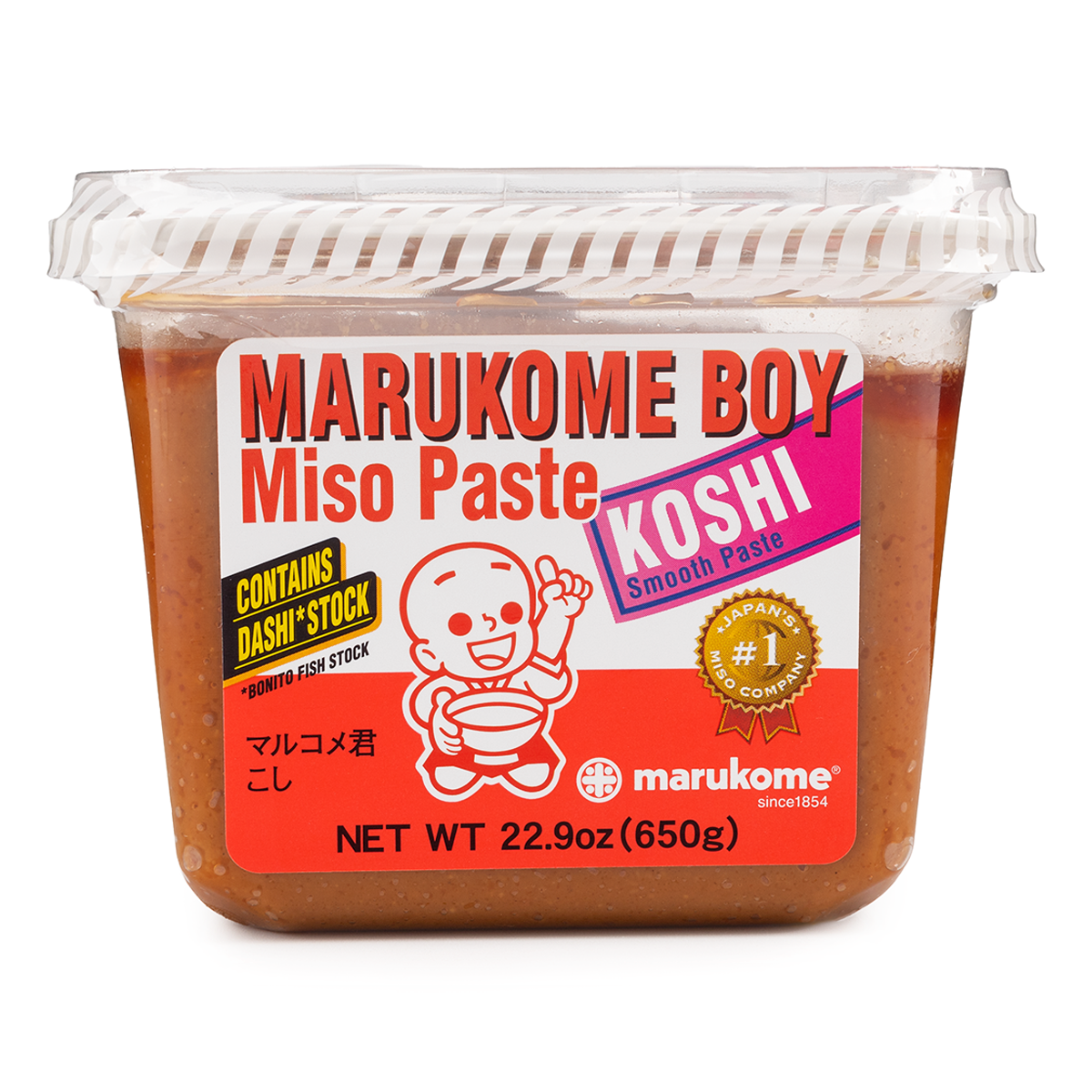 Get Marukome Boy Miso Paste Koshi 650 g Delivered | MásGusto Latino Market