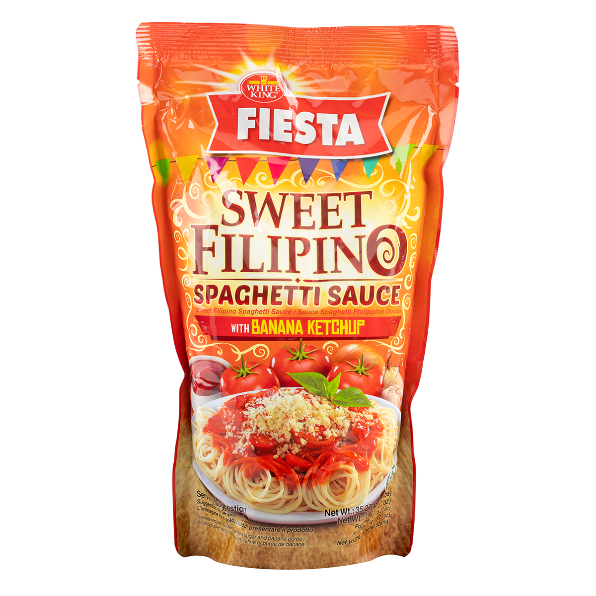 Get White King Fiesta Spaghetti Sauce Filipino with Banana Ketchup 2.2 ...