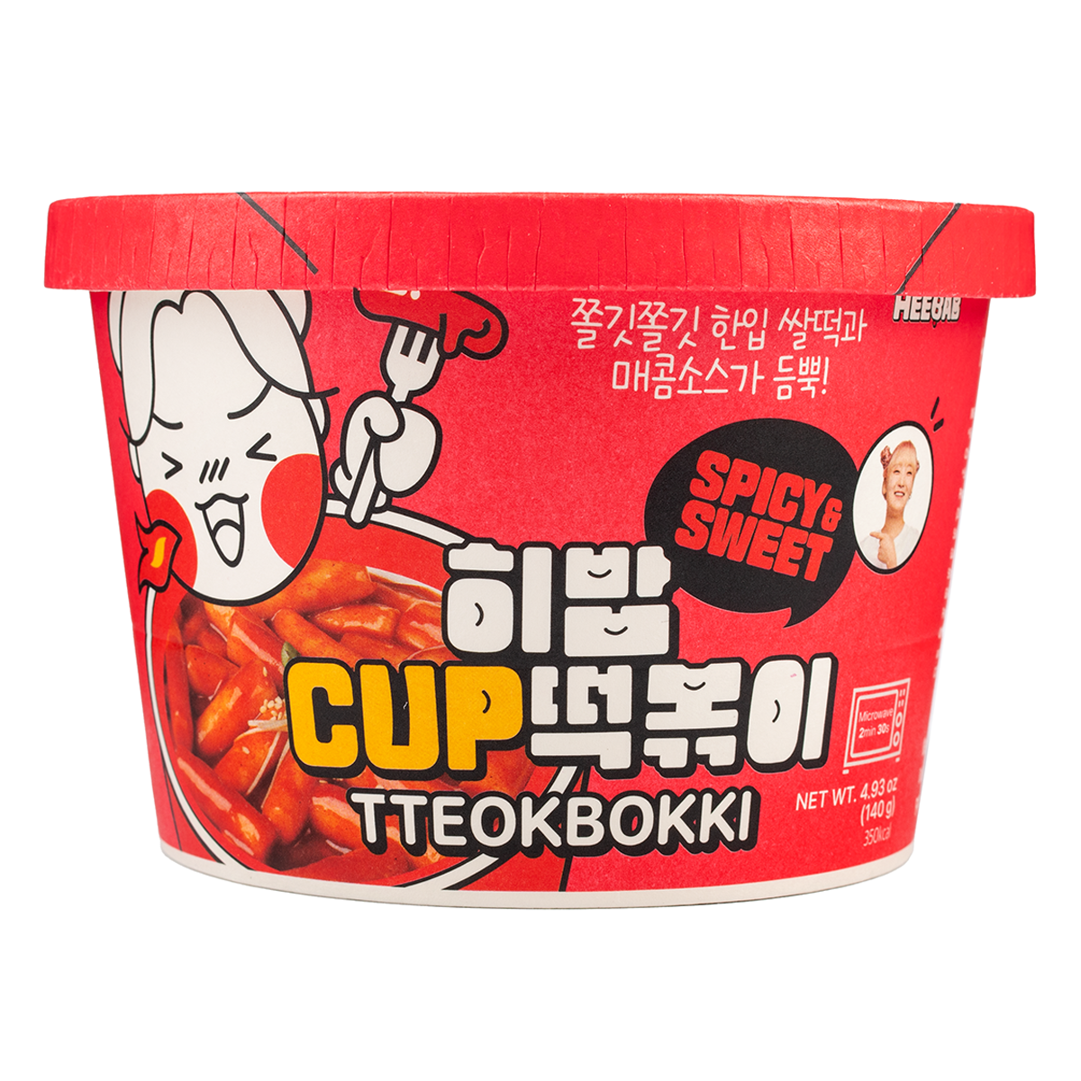 Get JEJU Heebab Cup Tteokbokki Spicy & Sweet 140 g Delivered | Weee ...