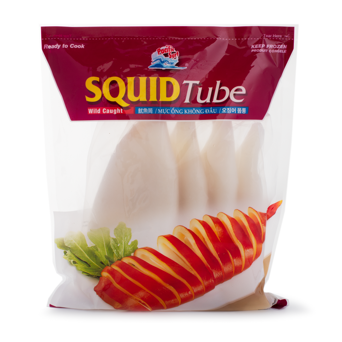 Get Pacific Surf Squid Tube Frozen Delivered | Weee! Asian Market
