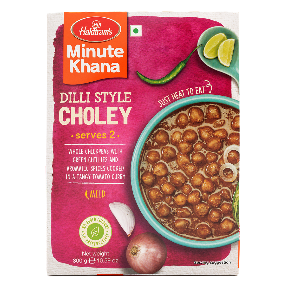 Haldiram's Choley Ready to Eat 300 g / - Weee!