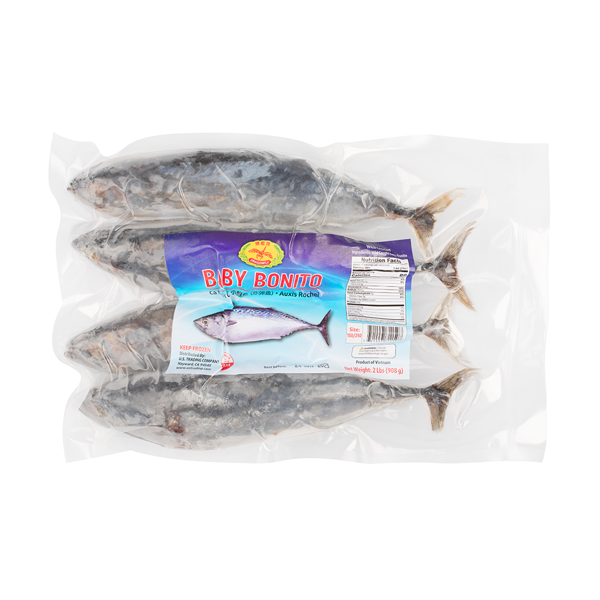 Get Baby Bonito, Frozen 2 lb Delivered | Weee! Asian Market
