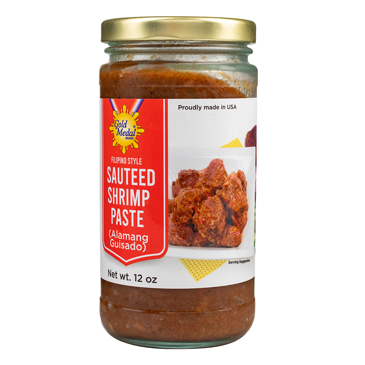 Gold Medal Bagoong Alamang Guisado (Shrimp Paste) 12 盎司 - Weee!
