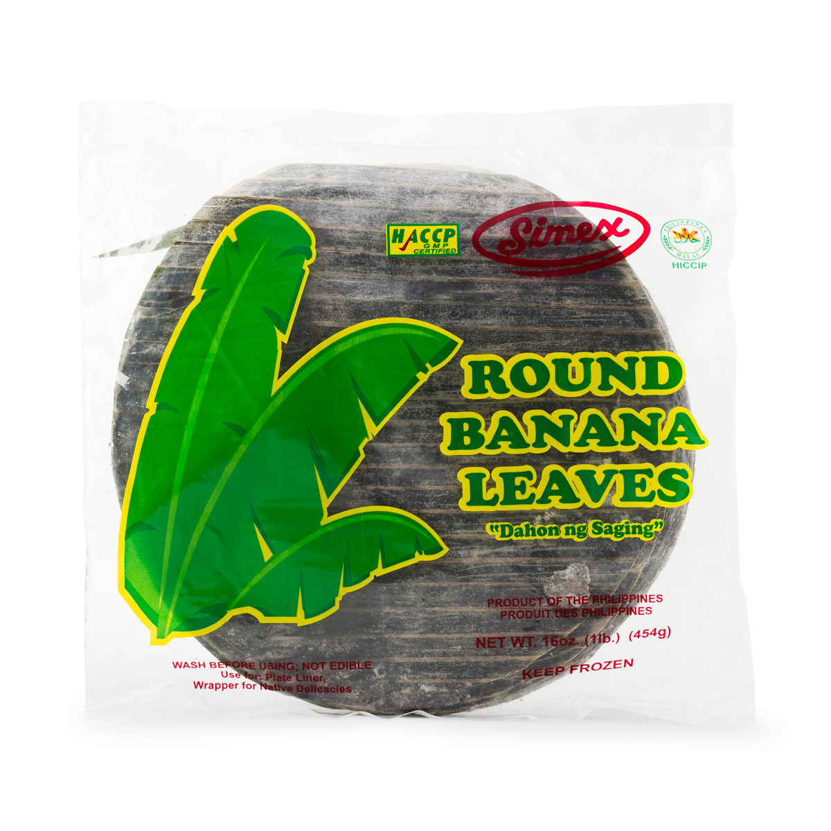 Get Simex Banana Leaves Round, Frozen Delivered | Weee! Asian Market