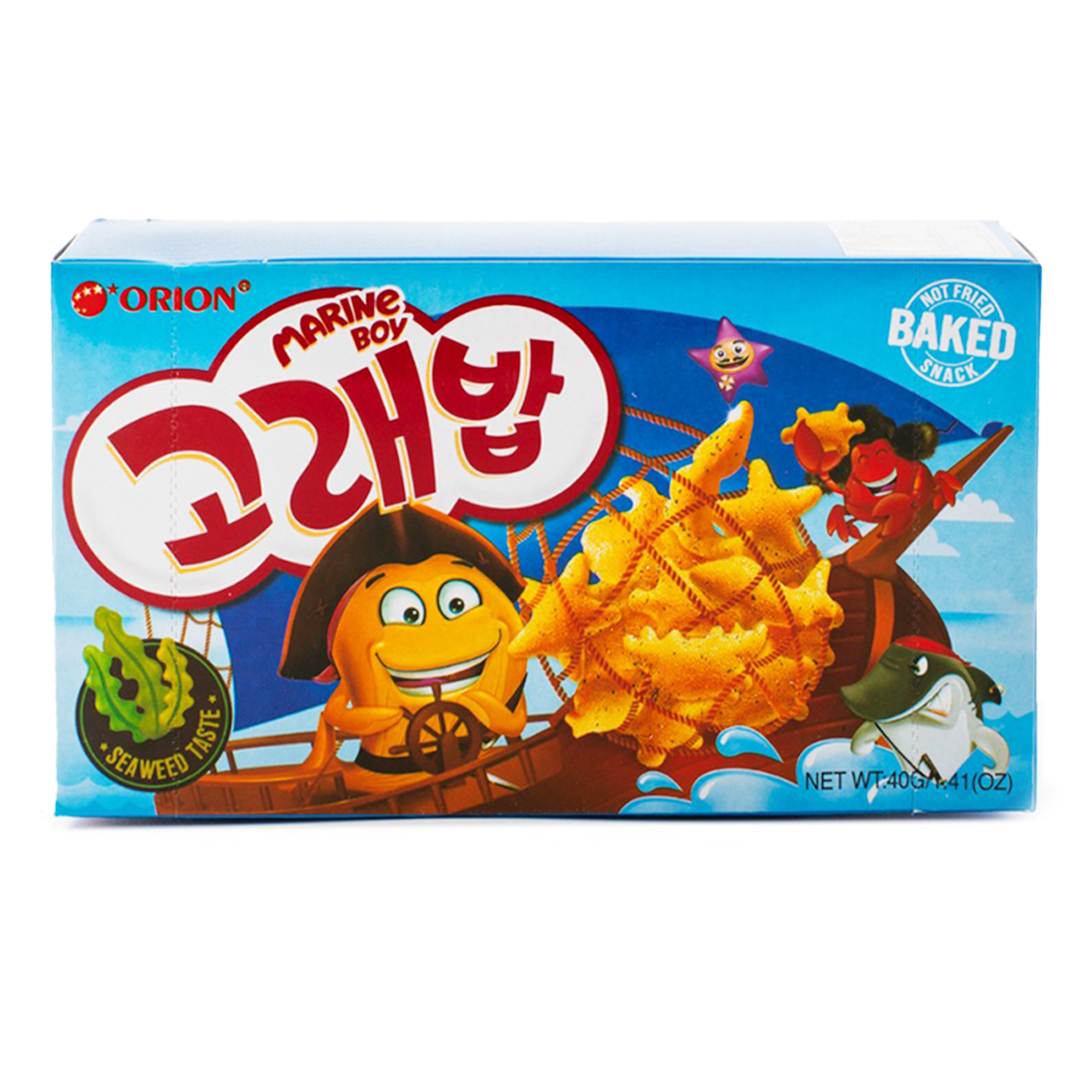 Get Orion Marine Boy Goraebab Sea Creatures Baked Snack Delivered ...