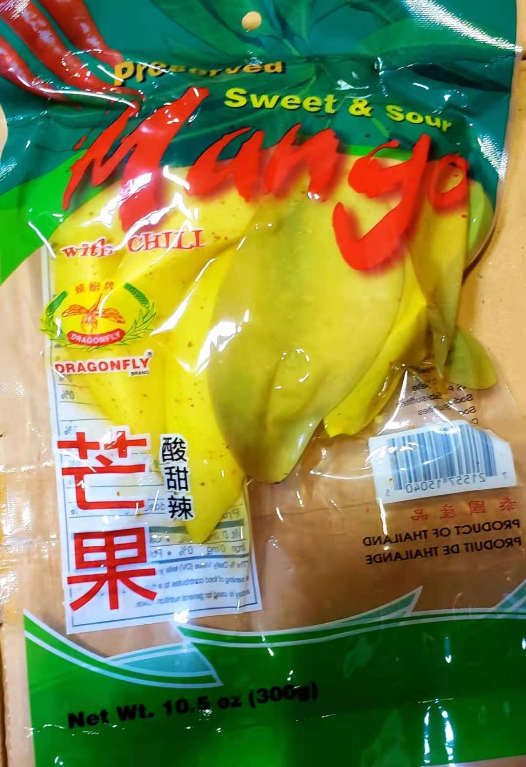 Dragonfly Sweet & Sour Mango with Chili - Weee!