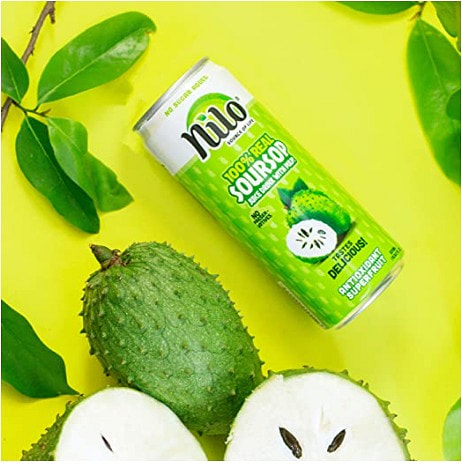 Nilo Guanabana Soursop Juice Drink with Pulp - Weee!