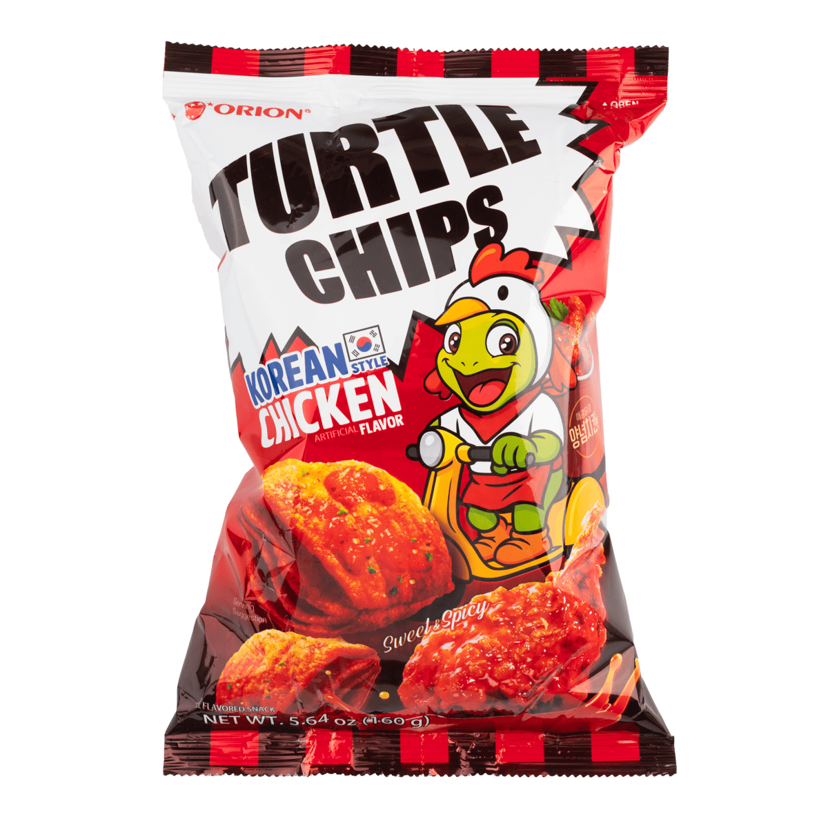 ORION TURTLE CHIPS Korean Fried CHICKEN flavor 160 g - Weee!