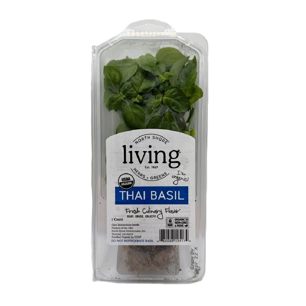 Get Organic Living Thai Basil 1 each Delivered | Weee! Asian Market